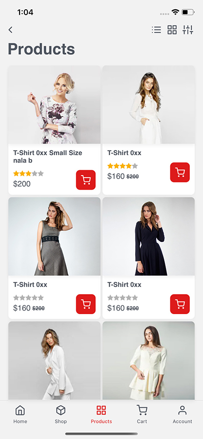 React Native Store Ui Template By Theoremui Codecanyon